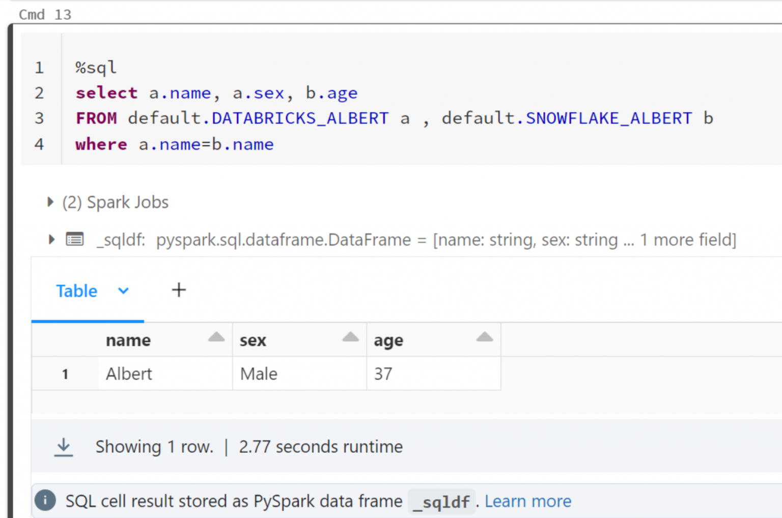 Databricks query federation with Snowflake. Easy and Fast! - Albert Nogués
