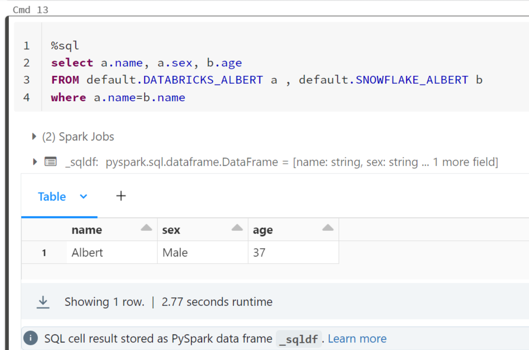 Databricks query federation with Snowflake. Easy and Fast! - Albert Nogués